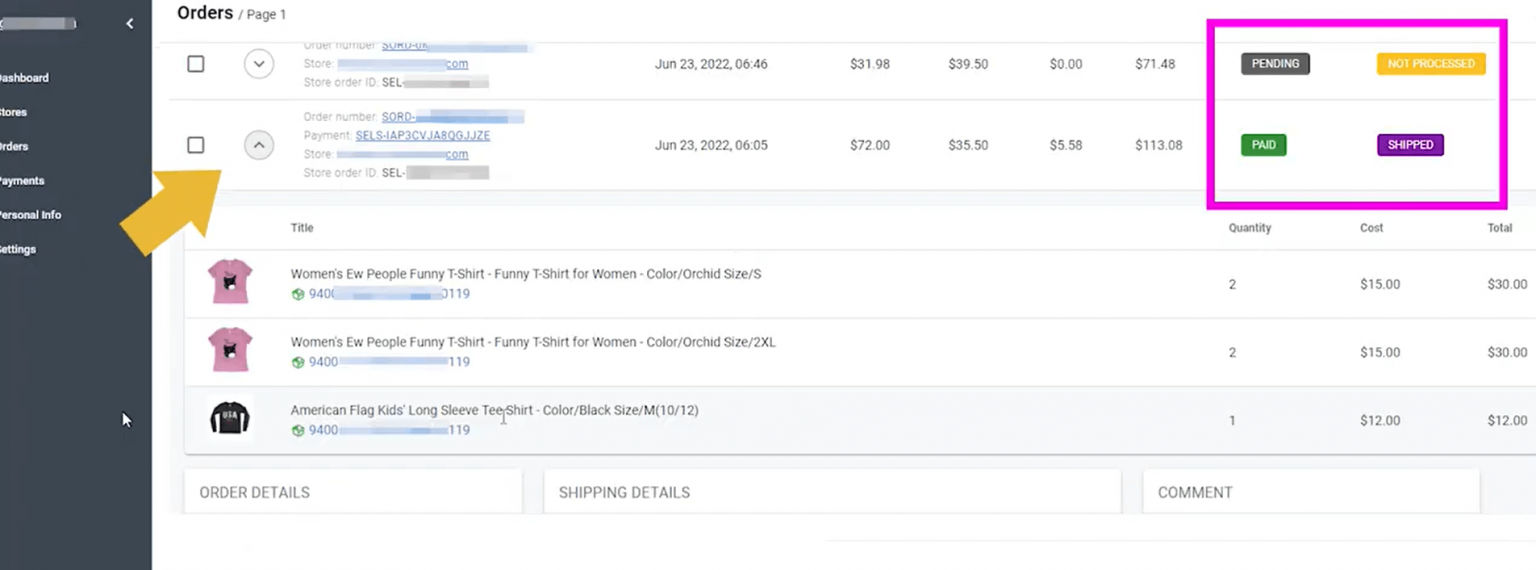 Order Processing: How To Deal With My First Order?