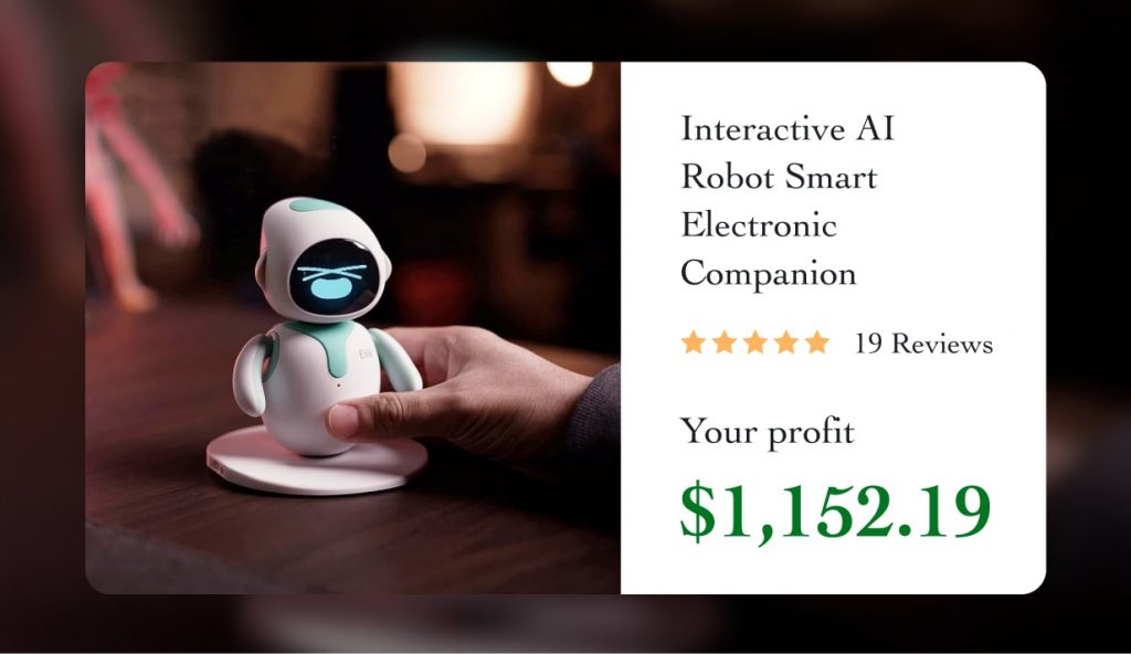 Attract affluent customers with this AI robot!