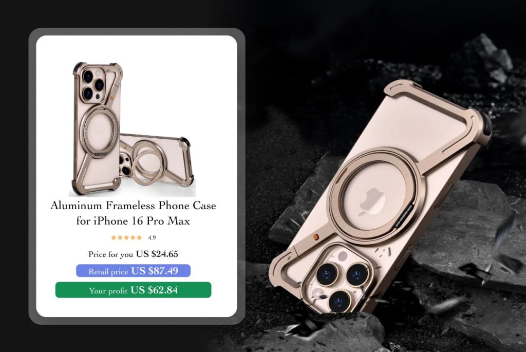 Add the MagSafe aluminum frameless phone case to your lineup. This ...